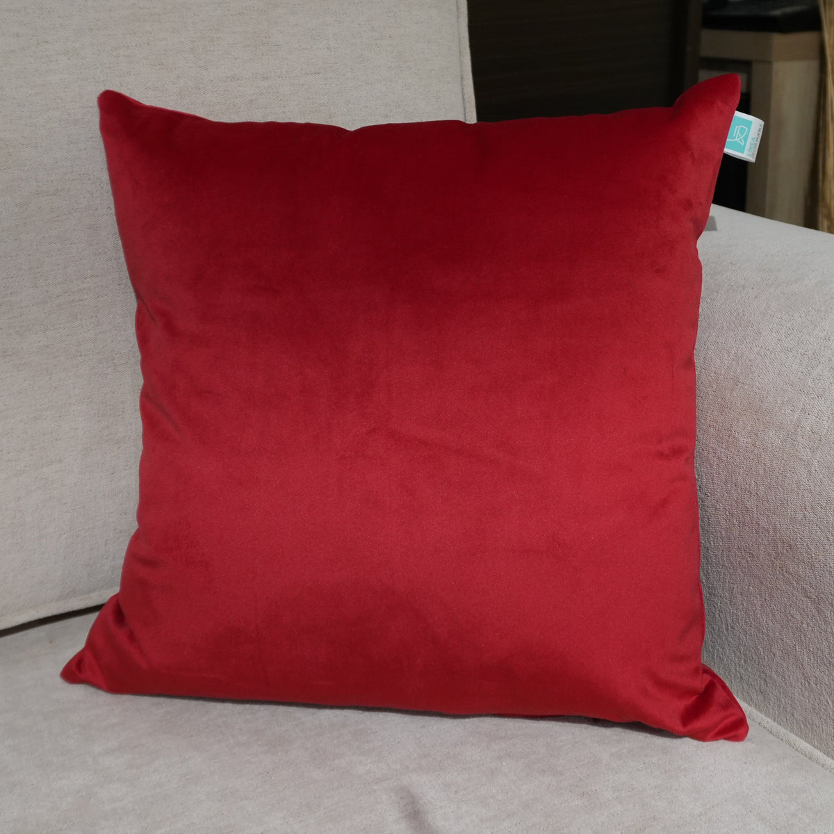 Cojin Rojo Entero – Línea Decor Mueble